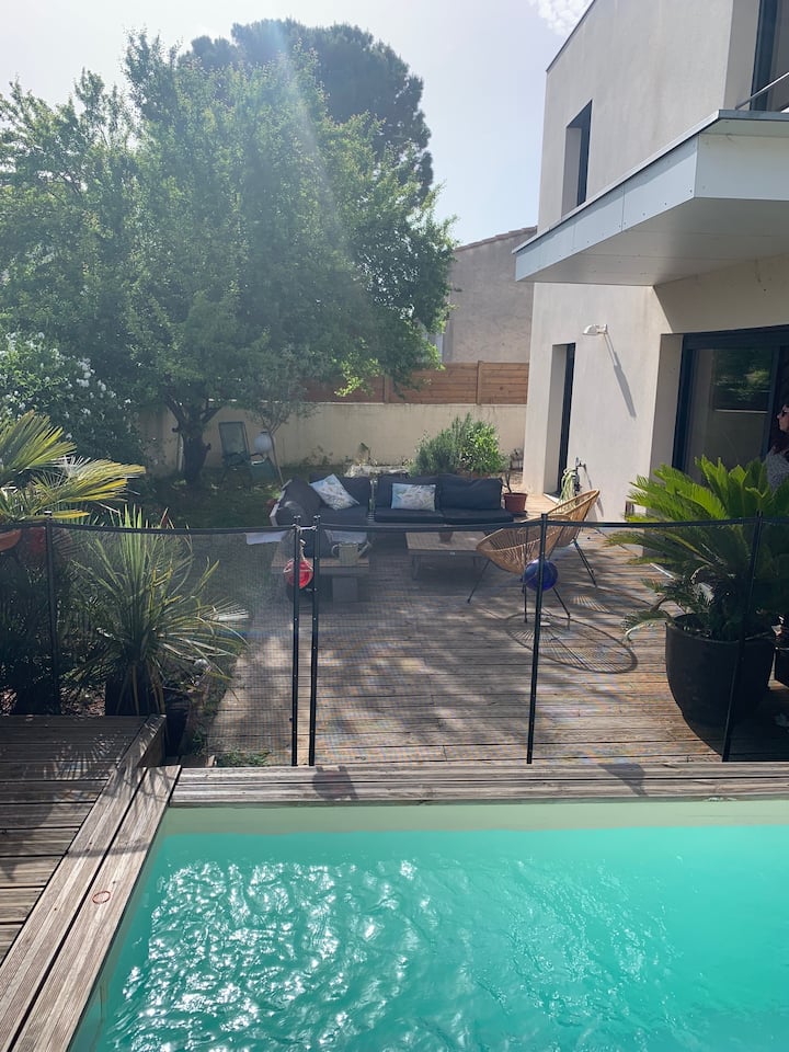 Maison Entre Mer Et  Rivière - Montpellier