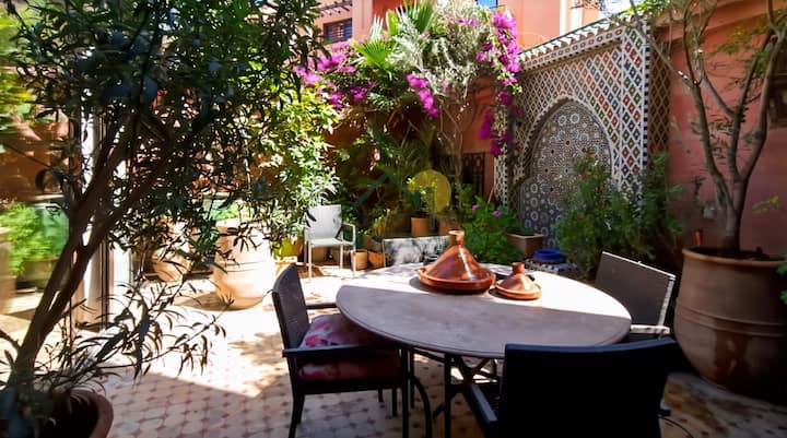 Duplex ÉLégant -Terrasse Privée - مراكش