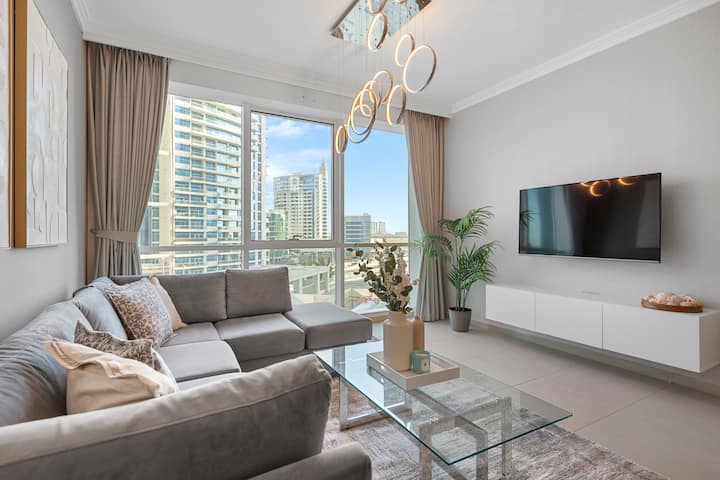 Serene 2-bedroom Escape With Sea Steps Away In Jbr - United Arab Emirates