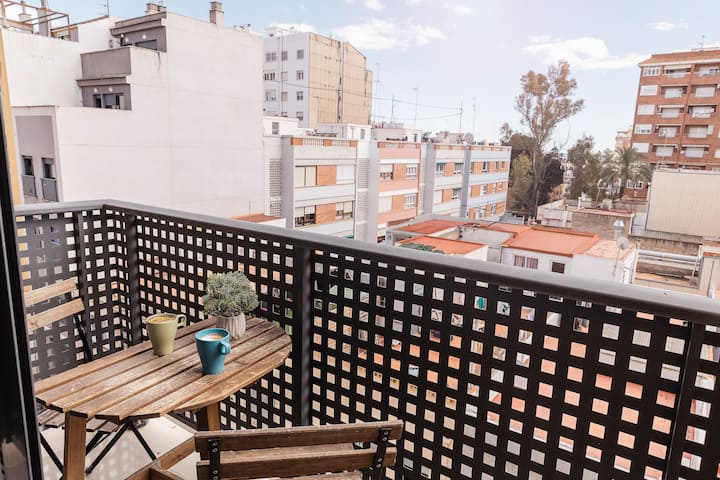 Apto Acogedor De 2 Habitaciones Balcón Wi-fi Park - Vinaròs