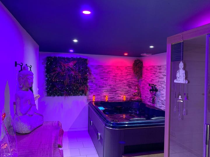 Chambre Avec Jacuzzi Et Sauna - Bourges