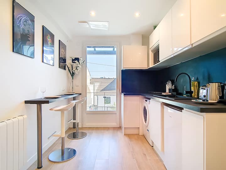 Appartement "Street Art" Avec Balcon - Argenteuil