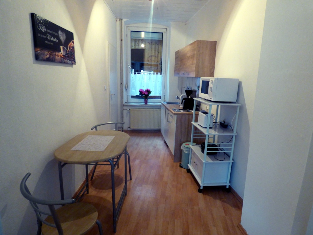 Furnished, almost step-free apartment on the ground floor/near the city ...