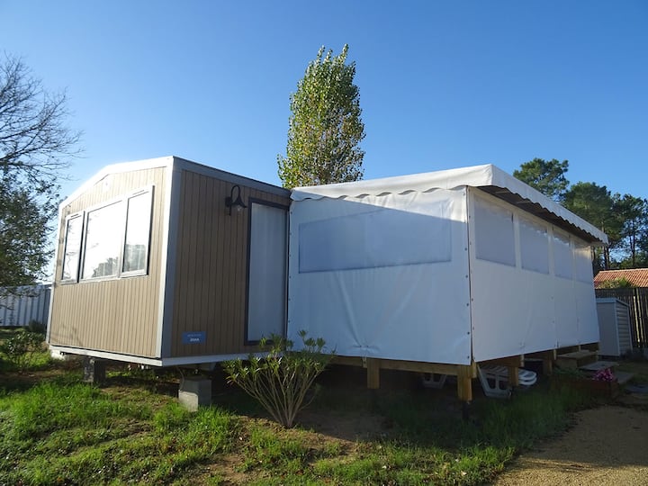 Mobil-home Camping 4étoiles Vip Clim Et Lave-linge - Saint-Jean-de-Monts