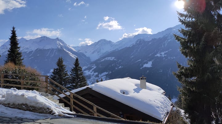 Idyllic Chalet In St. Luc - Zinal