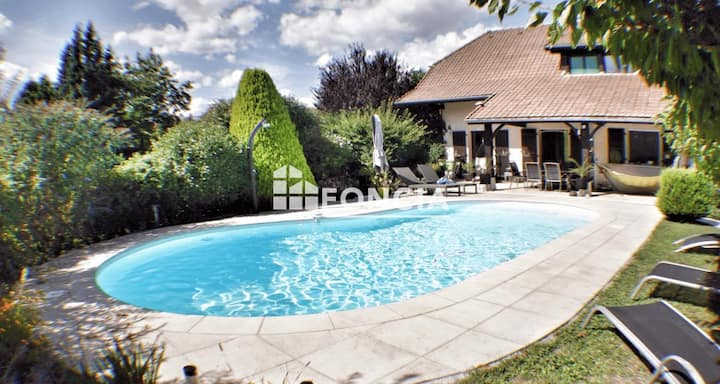 Maison De Charme, Piscine Privé Et Jardin Arboré! - Ferney-Voltaire
