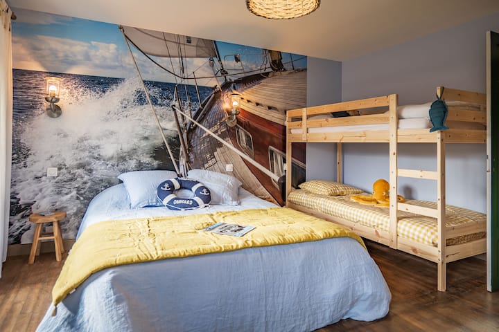 Chambre L'escale Du Vieux Gréement - Plestin-les-Grèves