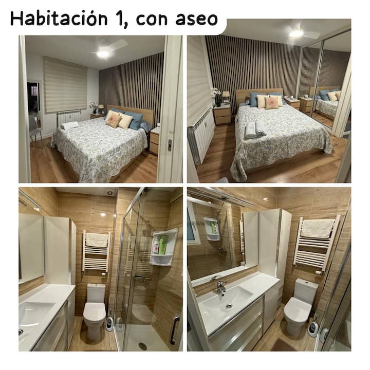 Baño Privado, Amplia, Económica - Pamplona