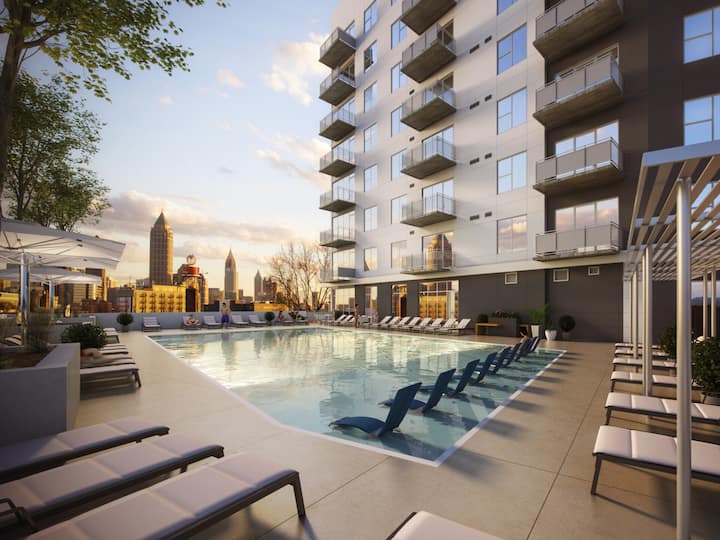 Lux Midtown Retreat - 애틀랜타