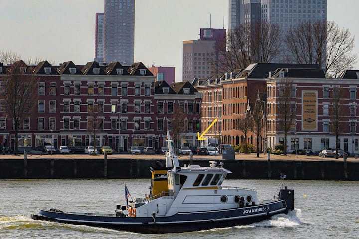 Hoekappartement Aan De Maas - Rotterdam