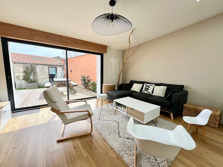 Maison Design & Terrasse Au Cœur De La Rochelle - La Rochelle