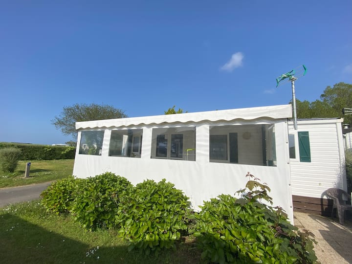Mobil-home Vue Mer, Plage 50 M - Perros-Guirec
