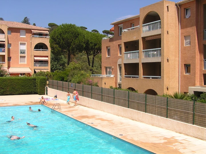 T2 5 Pers Clim Piscine Mer 800m - Cavalaire-sur-Mer