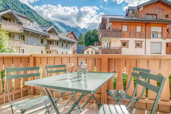 Cosy, Hyper-centre Calme Et Vue - Chamonix