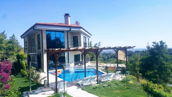 Villa 15/5 Chambres/piscine-hammam Et Sauna, Chem. - Manavgat