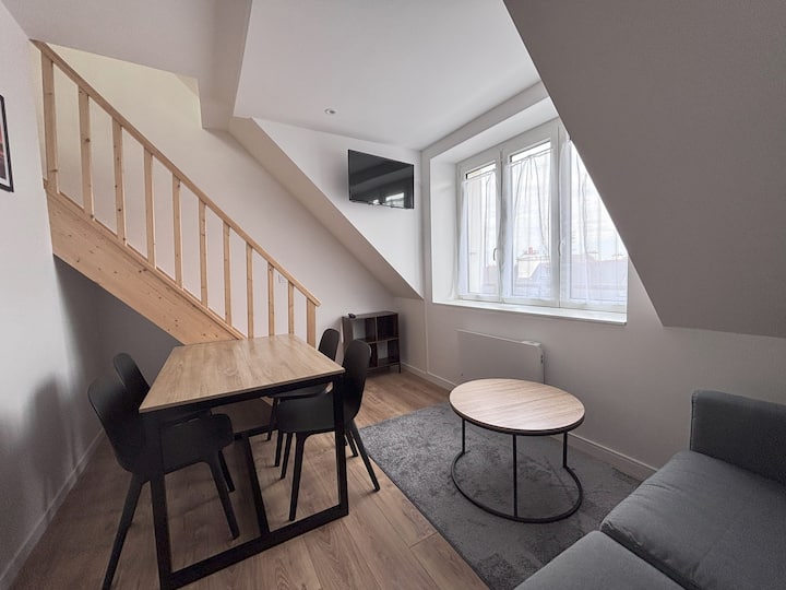 Elegant Duplex Dans Le Centre Bourg. - Plougastel-Daoulas
