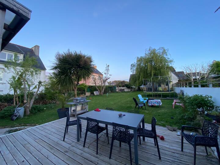 Maison Véranda Proche Plage Jardin - Douarnenez