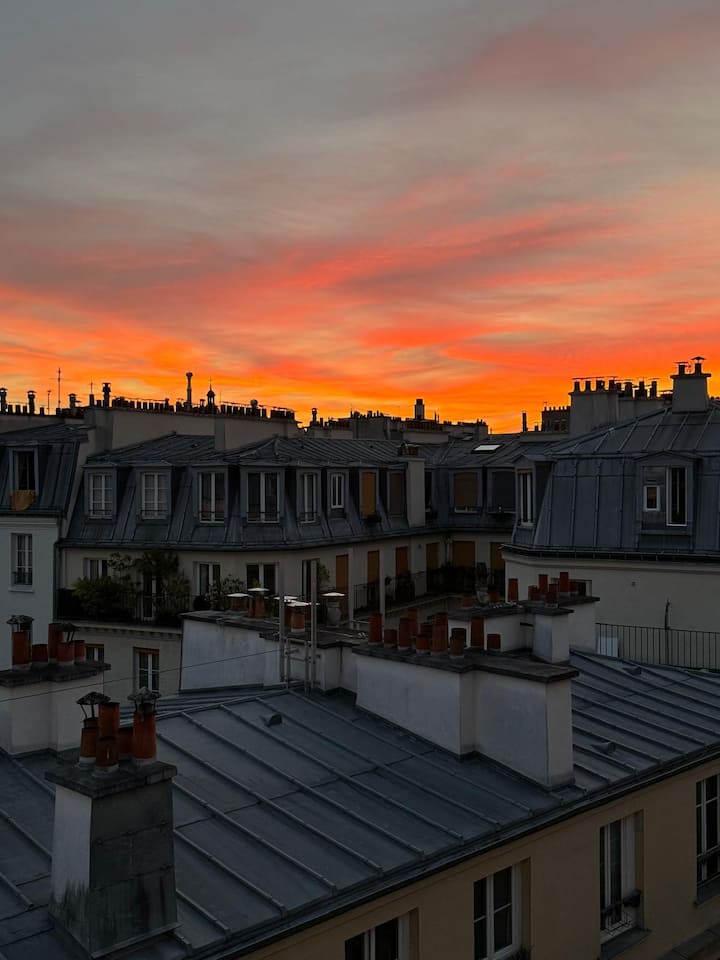 Cocon Parisien Vue Exceptionnelle Cœur Du Marais - Párizs