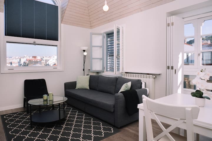 Cabana Rentals - ÁTico Con Luz Y Brillo En Vigo - Vigo