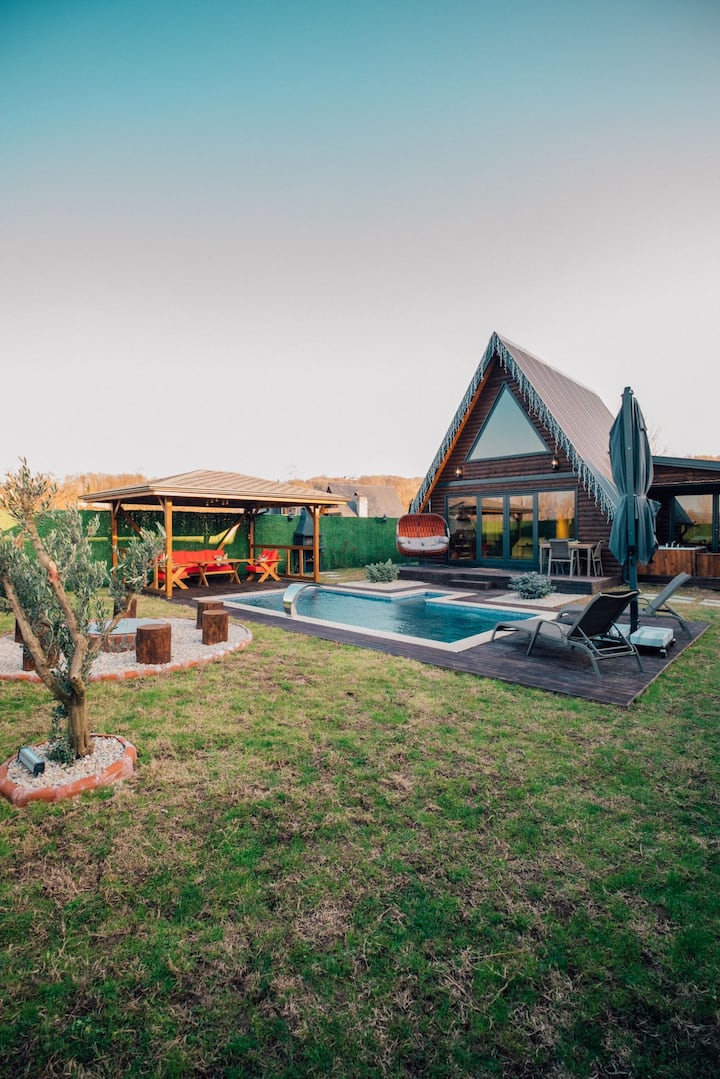 Sapanca 2+1 ÖZel Havuz-jakuzi-şömine 5 K. Bungo - Karasu