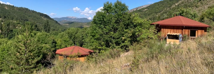 Grand Gîte De Groupe Provençal & 4 Cabanes - Orpierre