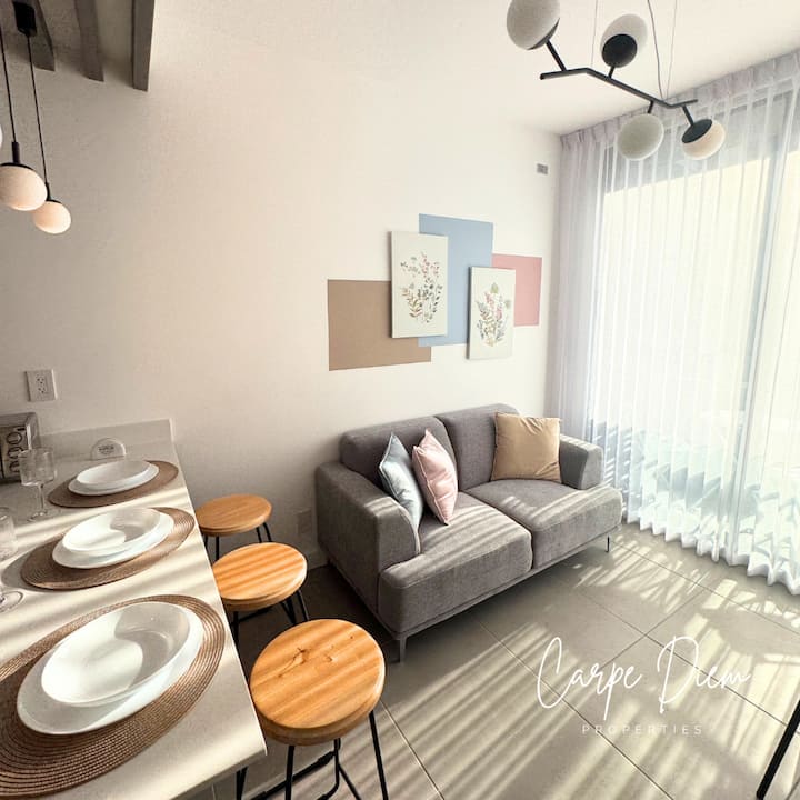 2 Hab, 2 Baños, Ac, Prkg, Full Equipied, Pool, Gym - San José, Costa Rica