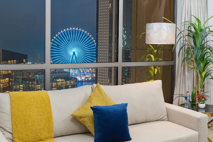 Dubai Eye And Sea View | 2 Bedroom |Jbr Beach Walk - Dubai Marina
