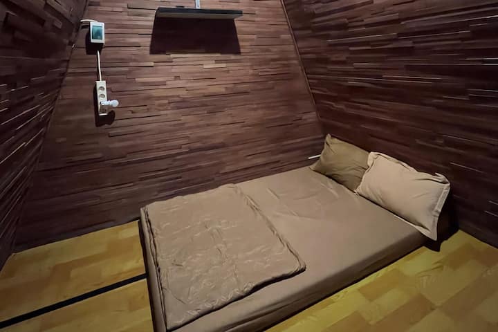 Rustic Cabin Stay • Forest View Mojokerto - Pacet