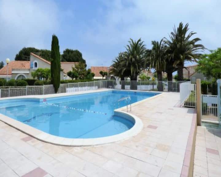 Pavillon Avec Clim Et Piscine - Valras-Plage