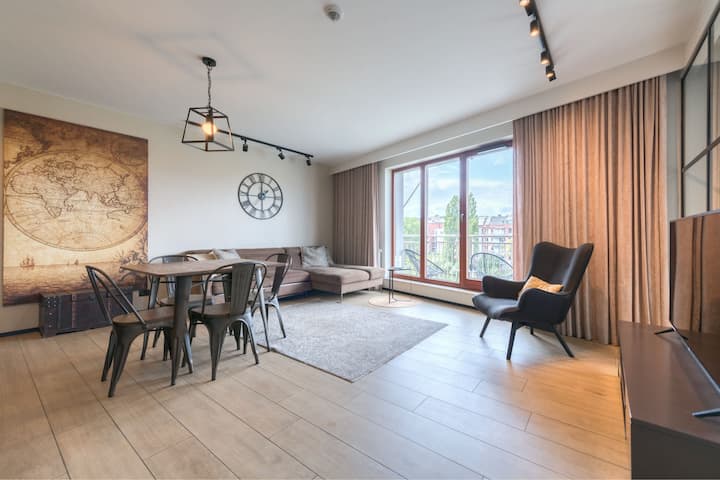 Pool & Spa | River View | Nº 33 With Balkony - Gdańsk