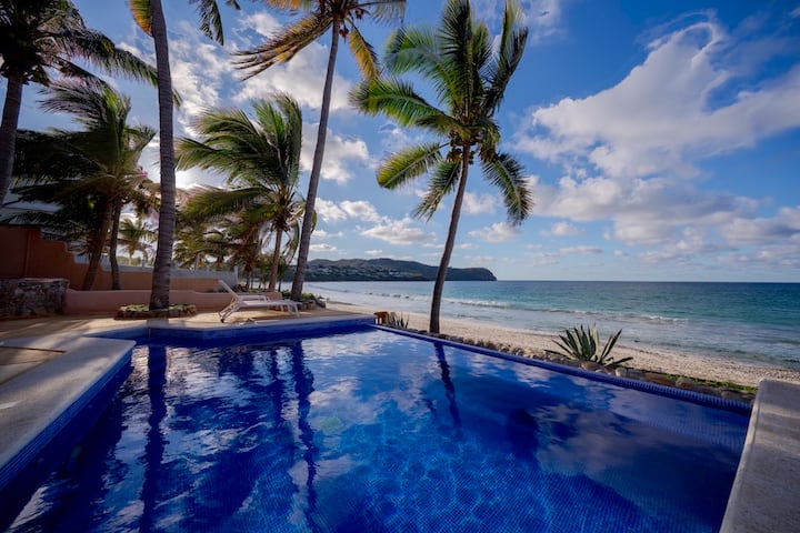 Casa Iguana/beach Front/litibu - Punta Mita