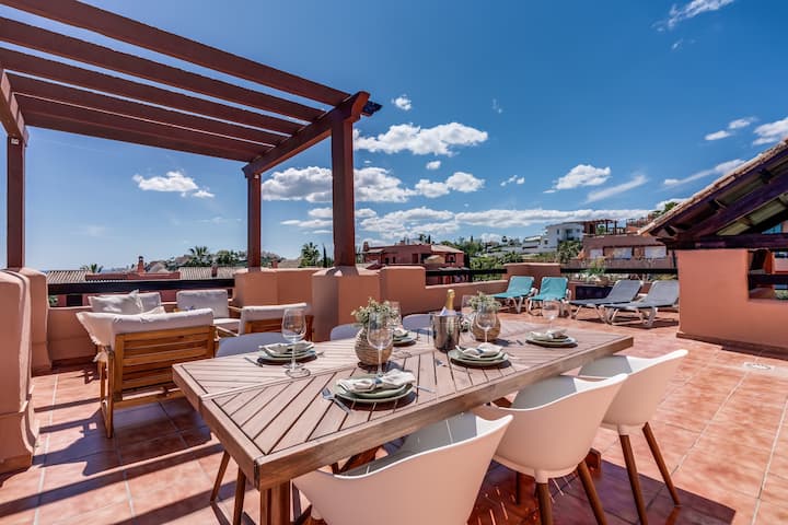 Casares Del Sol - Roof Terrace With Amazing View - Casares