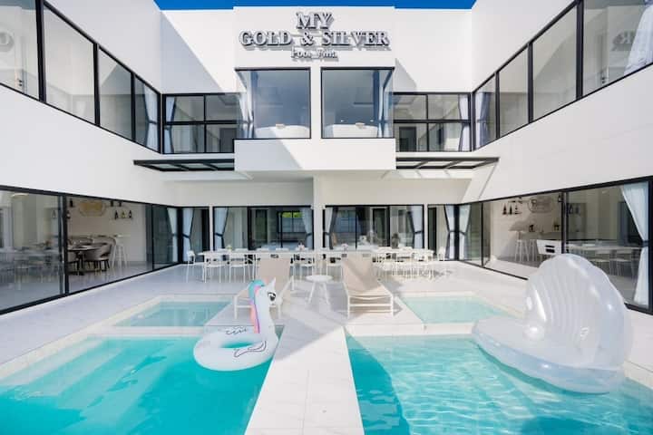 P17 Big Pool Villa Center Pattaya 14br 14bathrooms - 泰國