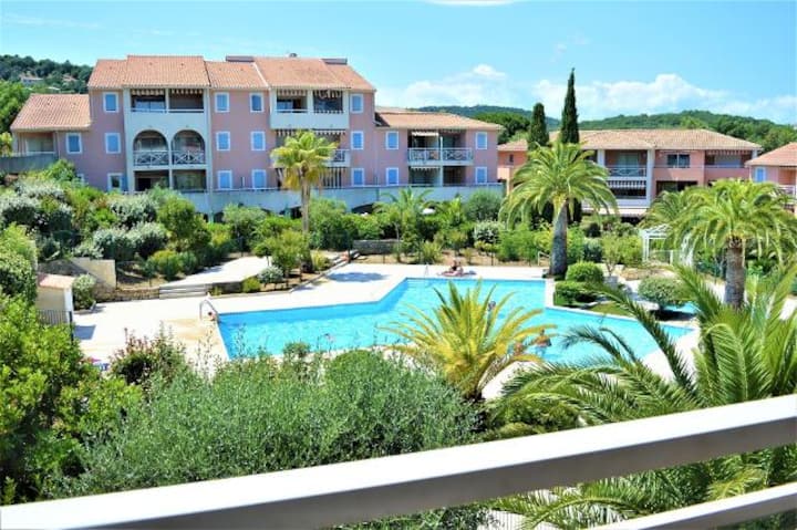 T2 28m2 Dans Résidence De Vacances Avec Piscine - La Croix-Valmer