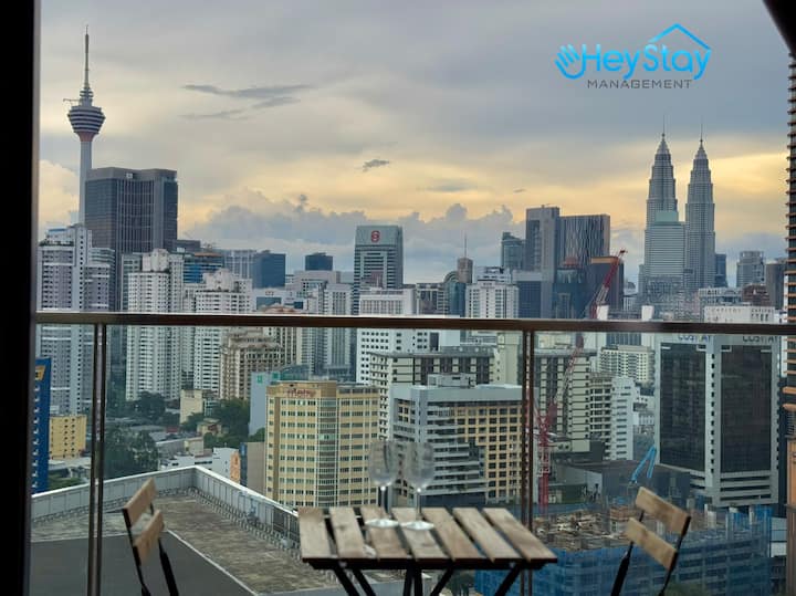 Cozy 2r2b 6pax Bukitbintang Klccview Infinitypool - Bukit Bintang