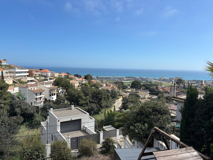 Casa Con Vistas Al Mar Y Montaña - Malgrat de Mar