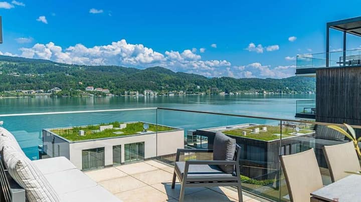 Apartment Mit Seeblick & Zugang - Wörthersee