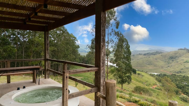 Ofurô, Sauna E Vista Para A Mantiqueira | Ybityara - Brasil