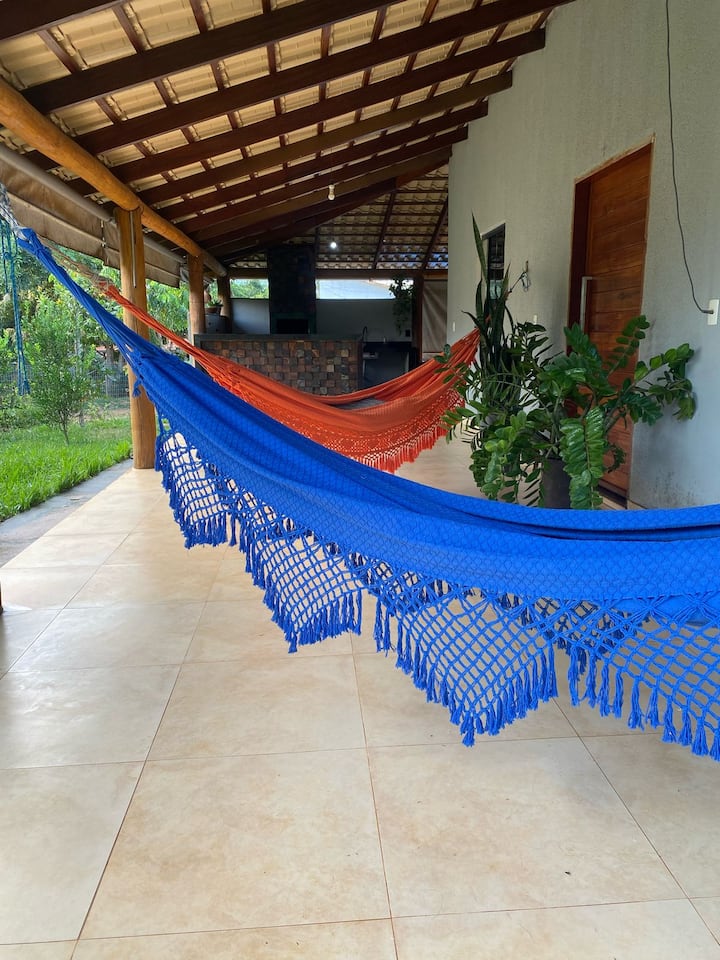 Casa C/ Piscina Hidro E 3suítes. - Pirenópolis