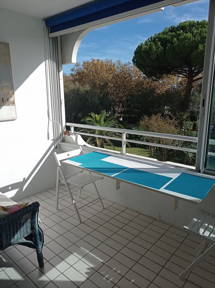 Grand Studio Cabine.3 Mns Plage.parking Privé - La Grande-Motte