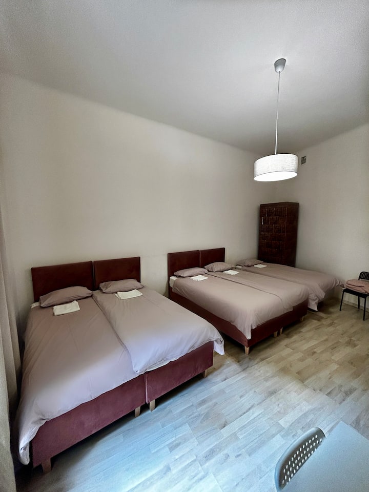 Quadruple Room Blue Style-hello - Kraków