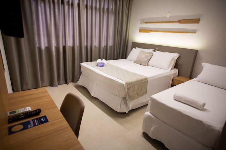 Apt 3 Pessoas Hotel Mar De Canasvieiras - Uni09 - Florianópolis