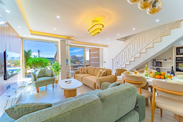 Kalkan Merkezde Modern Dublex Apart - Калкан