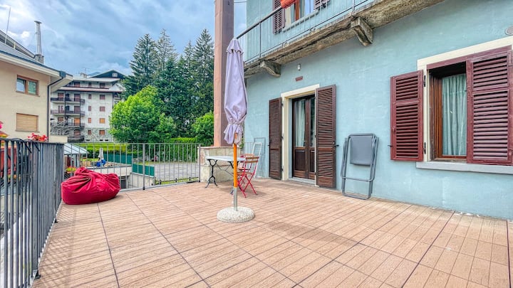 Tabor: Bilocale 4 P.l. Con Terrazzo - Bardonecchia