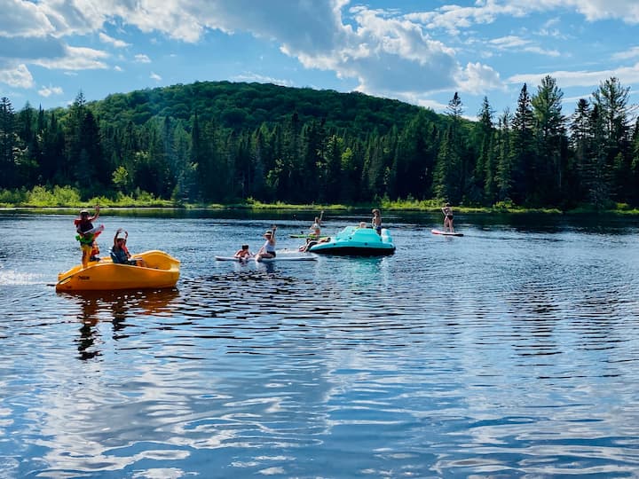 Le Mawi | Passion Chalets | Plage & Embarcations - Saint-Donat