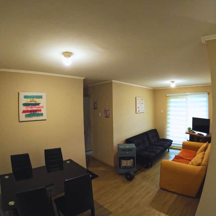 Comodo Y Acogedor Depto Amoblado - Penco