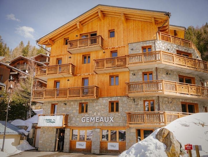 Gémeaux - Skis Au Pieds -12 Personnes - Vega - La Plagne