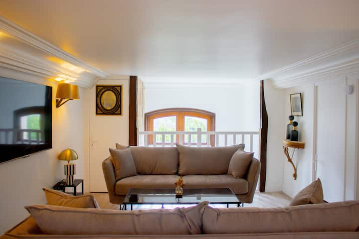 Le Belle Plage, Sublime Appt Situé à 30m De La Mer - Plage de Saint Aubin sur Mer