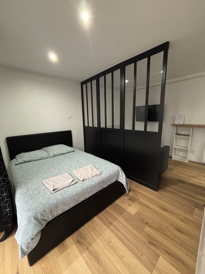 Studio Proche Hyper Centre Avec 1 Parking Privé - 奧爾良
