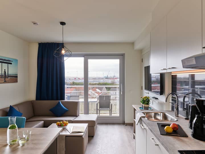 Suite Pour 5 Personnes à Zeebrugge - ブルージュ